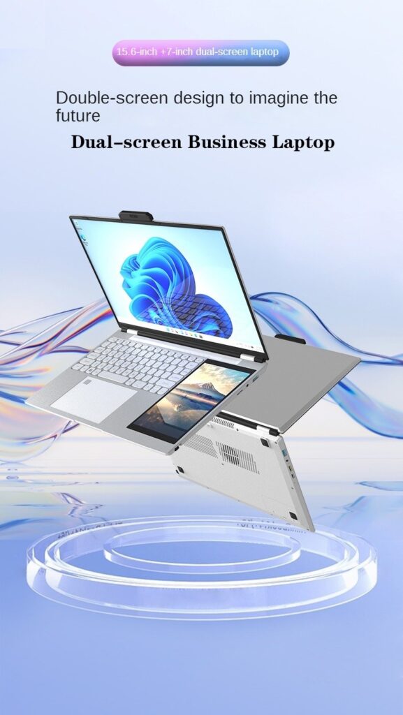 ORE DS7 Intel N95 15.6 inch Dual Screen Laptop Gaming Laptop DDR4 16GB ...